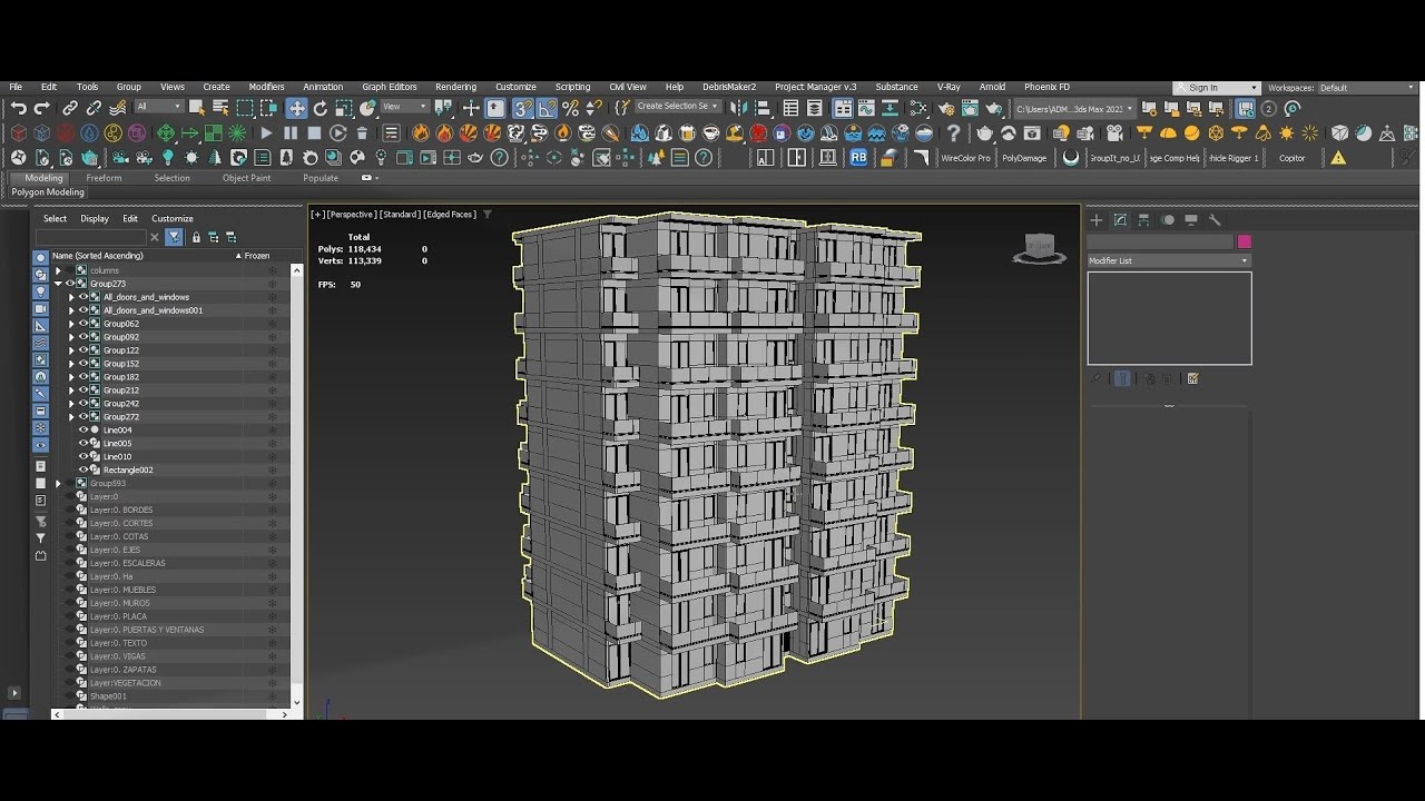 3ds Max Beginner Tutorial: Residential Apartment Modeling - YouTube