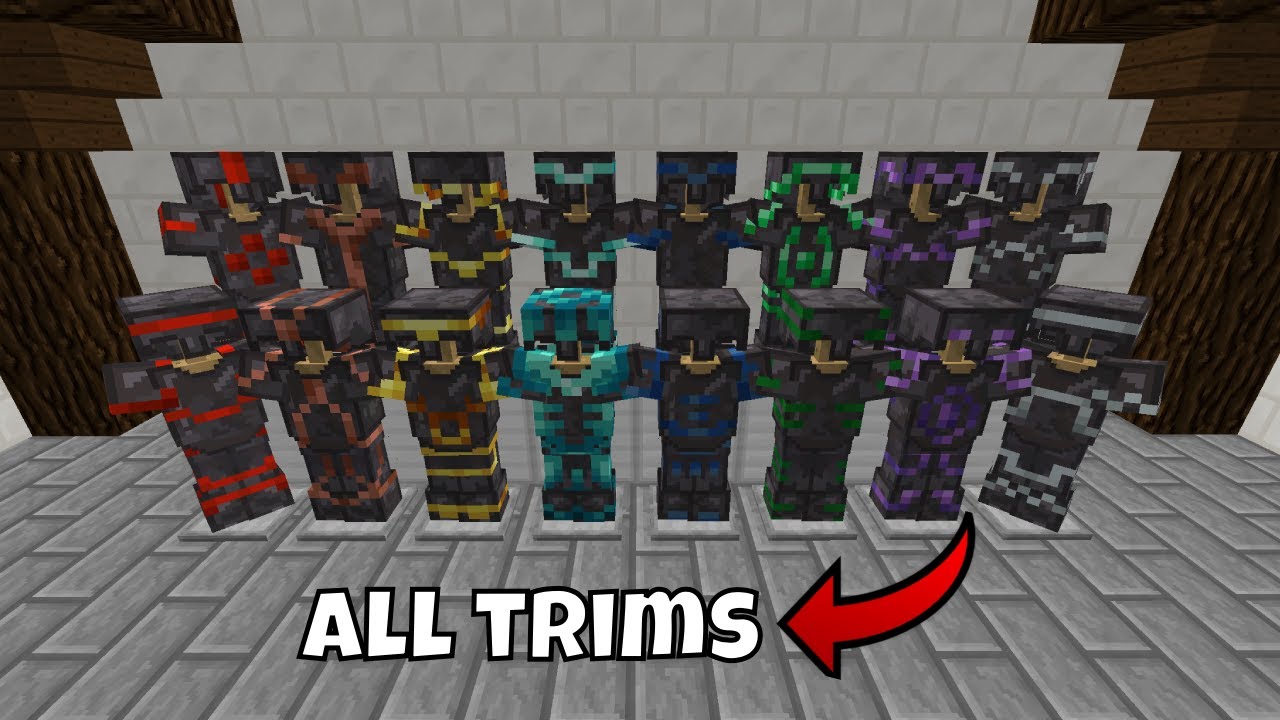 I Got Every Single Armour Trim… - YouTube