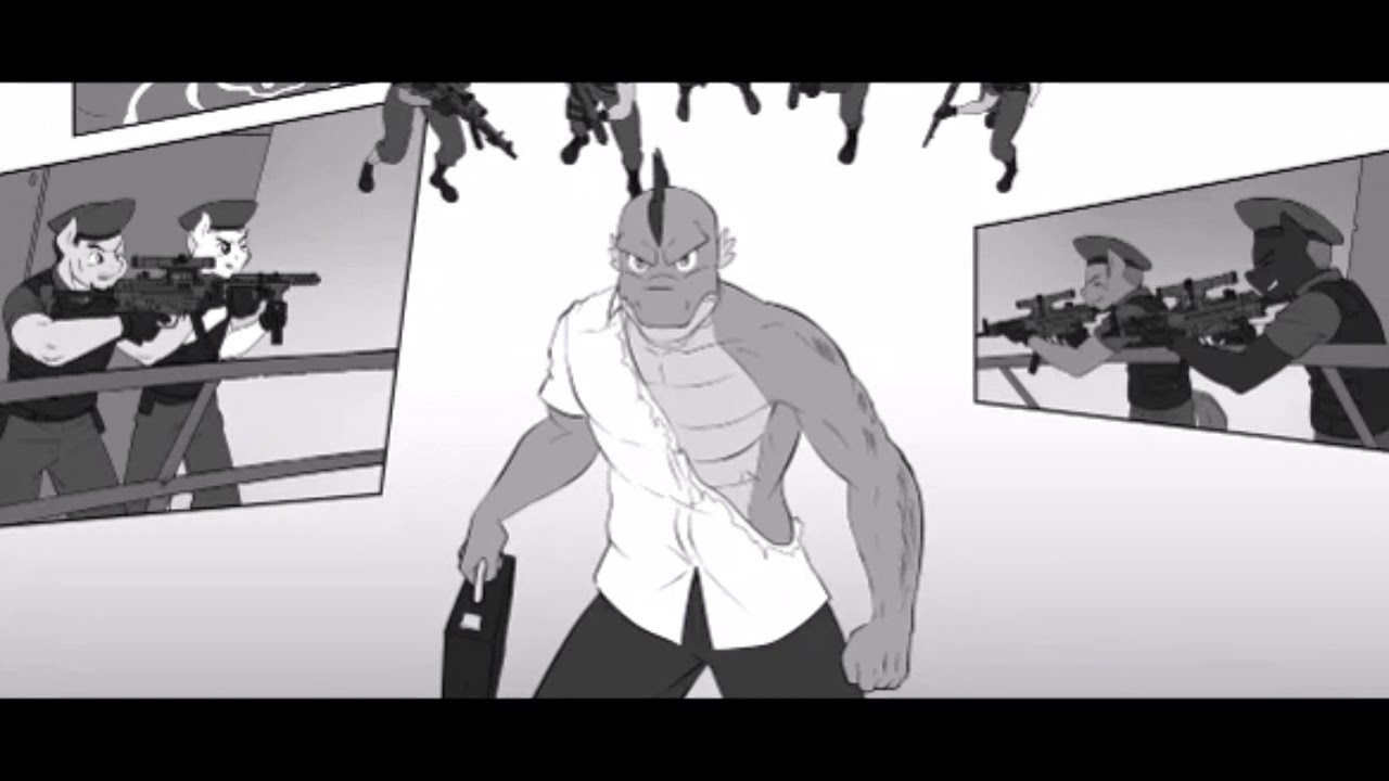 MLP Rogue Diamond (Comic Dub) Chapter 7: Deadlock (Guns, Dark, Blood ...