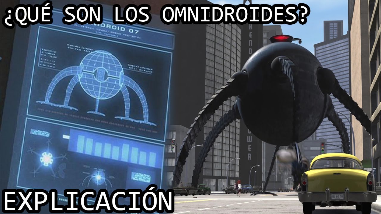 ¿Qué son los Omnidroides? | Los Omnidroides 9000 de Los Increibles y su ...