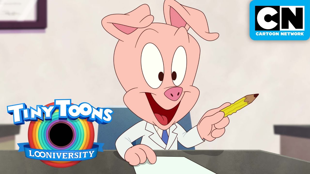 Hamton's First Day of Medical School 🏥 | Tiny Toons Looniversity ...