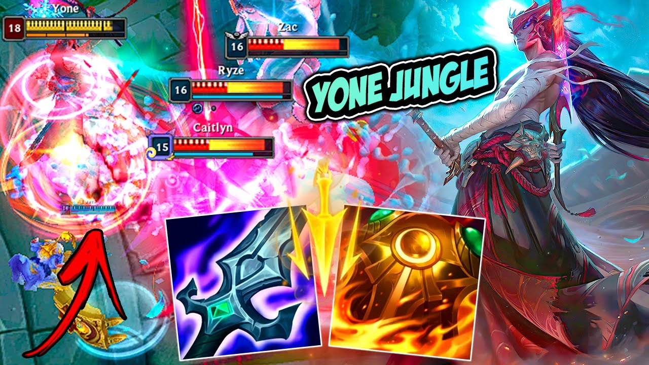 YONE JUNGLE É OP DEMAIS COM ESSA BUILD !! - LEAGUE OF LEGENDS - YouTube