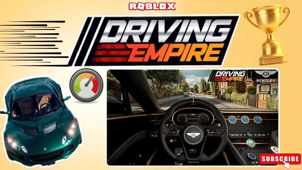 ROBLOX DRIVING EMPIRE 🏎️ CAR RACING … Adrenaline Rush - YouTube
