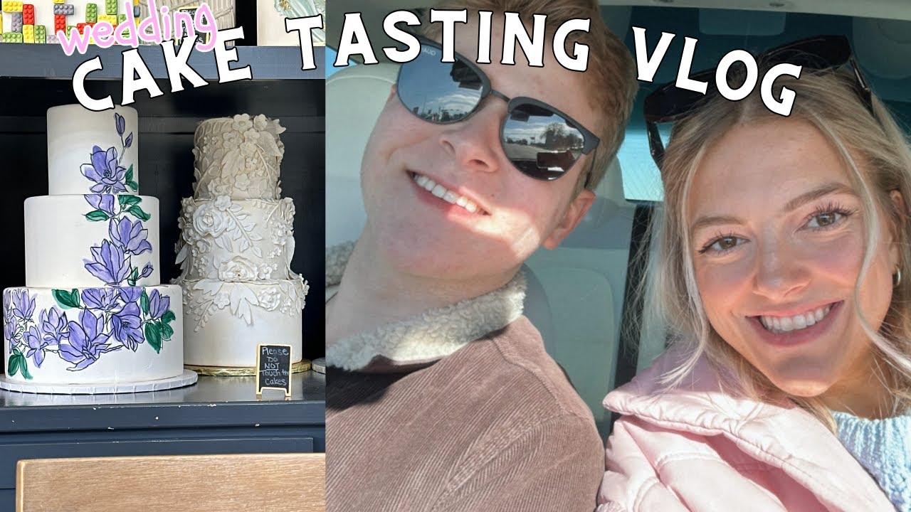 WEDDING CAKE TASTING VLOG 🍰💍🎂 - YouTube
