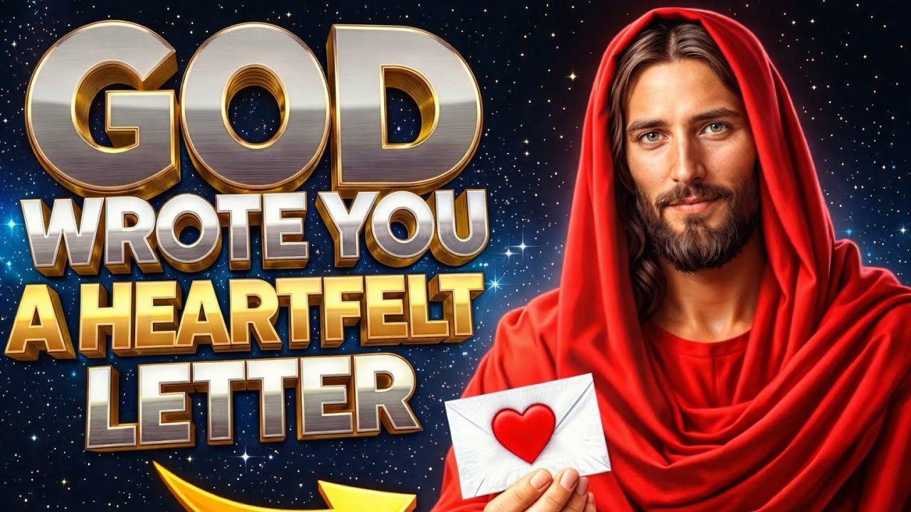God Message GOD WROTE YOU A HEARTFELT LETTER | God Message Today | Gods ...