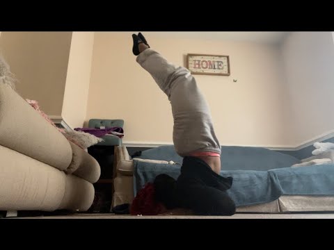 Contortion | Training | Forarm to chin stand - YouTube