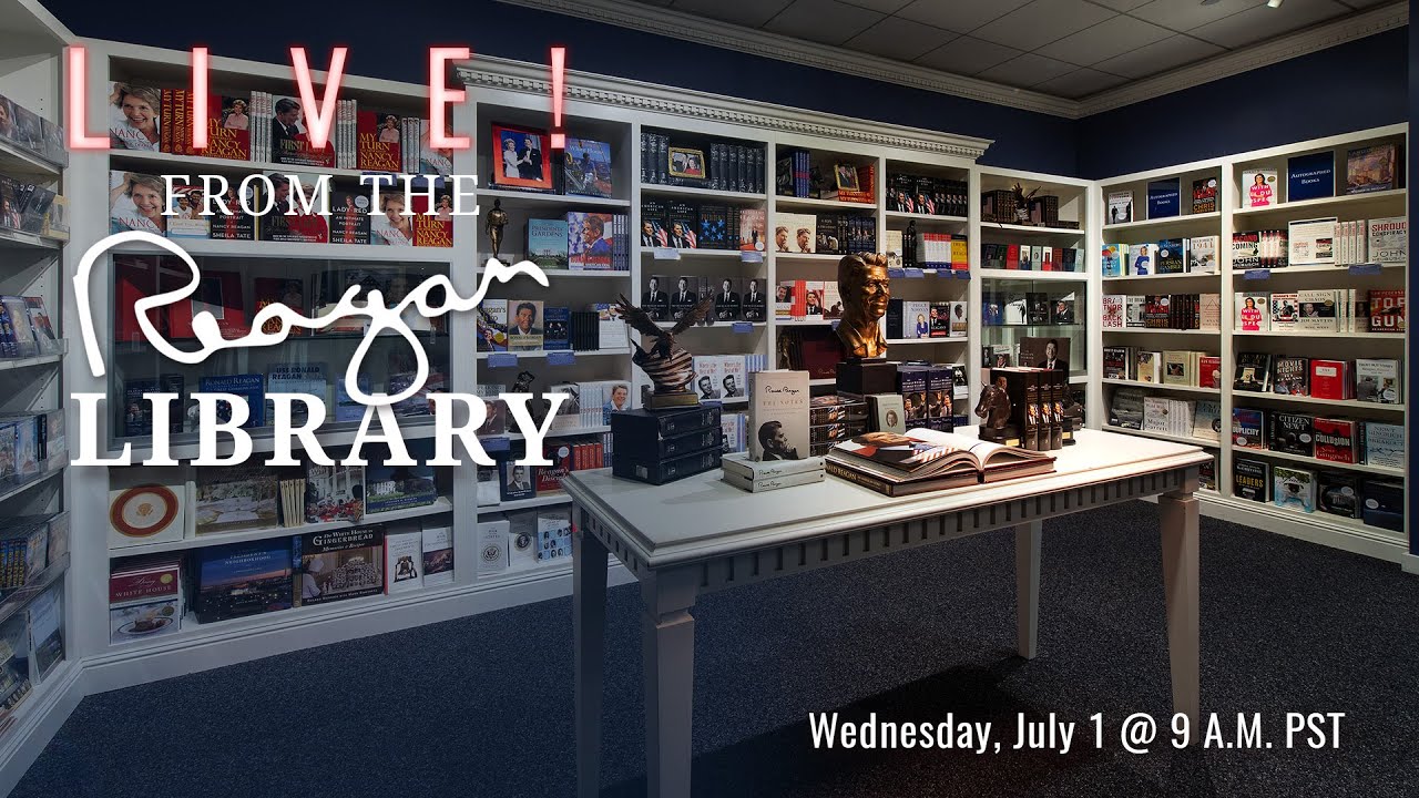 LIVE! From the Reagan Library - Museum Store - YouTube
