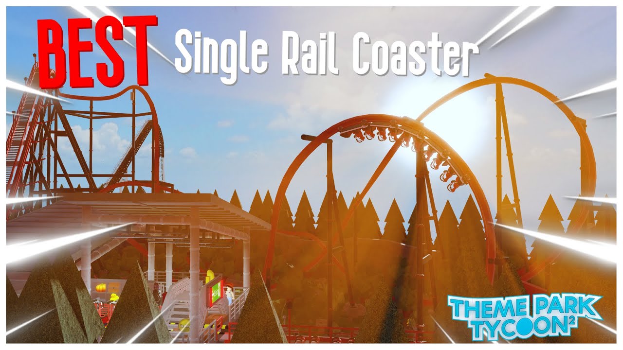 BEST! Single Rail Coaster - Radeon | Made By. Ducky0691 - YouTube