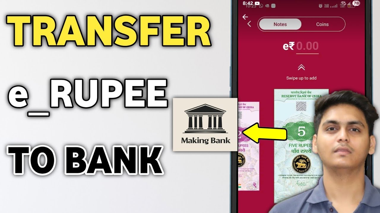 How to redeem erupee | Digital eRupee ko Bank account mein transfer ...