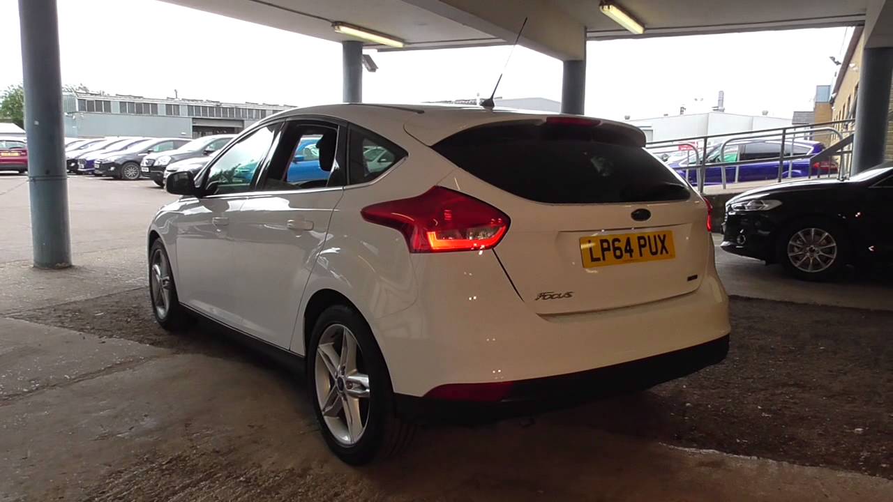 Ford Focus C346 MCA Zetec 1.0 Ecoboost 100ps 5spd 5dr IB5 U23374 - YouTube