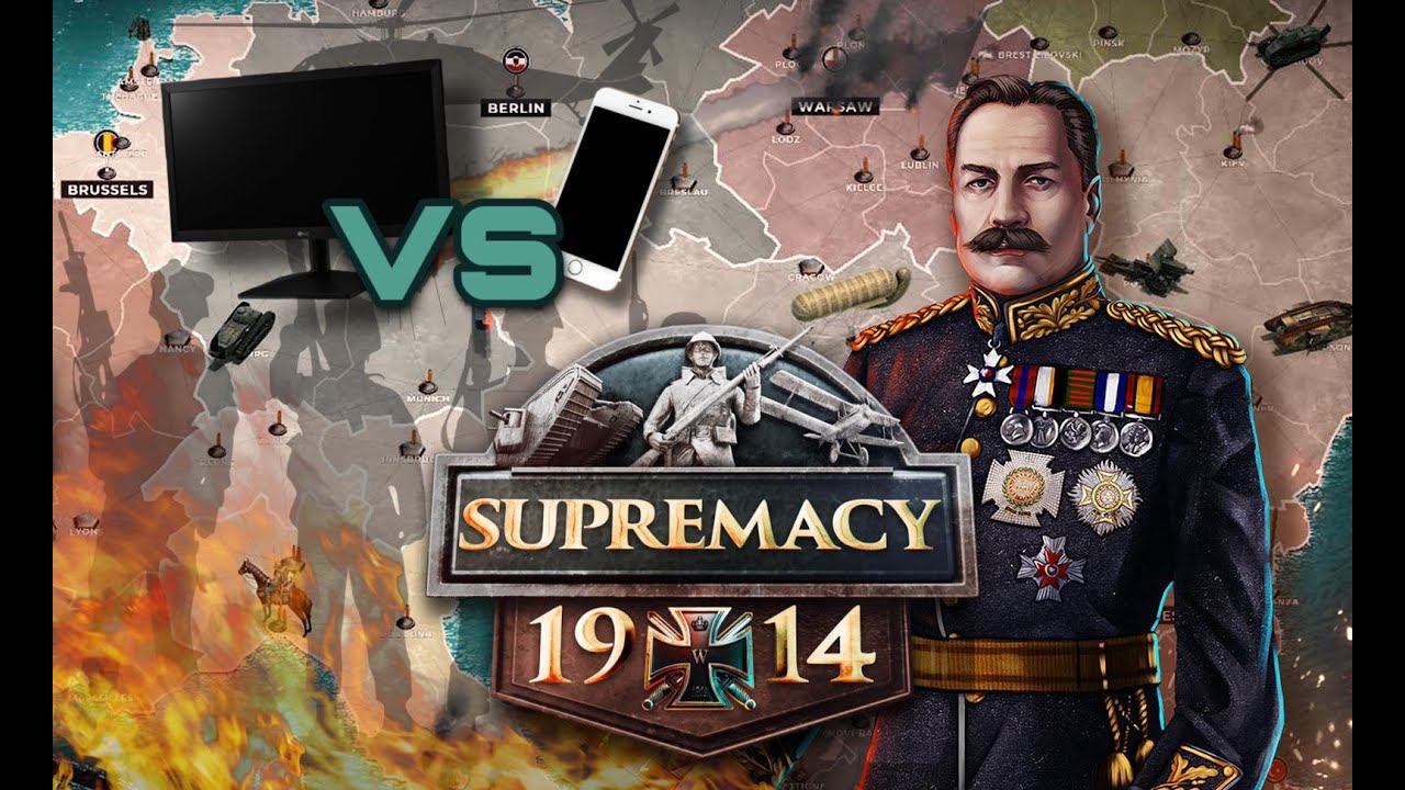 Supremacy 1914 | Diferencias entre la versión en PC y en móbil #1 - YouTube