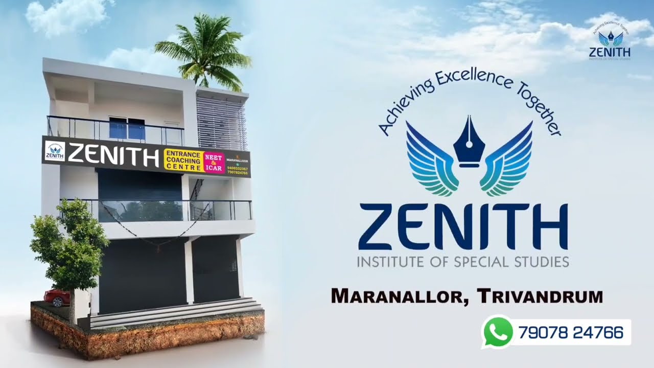 Zenith Entrance Coaching Centre, Maranalloor, Trivandrum| Repeater ...