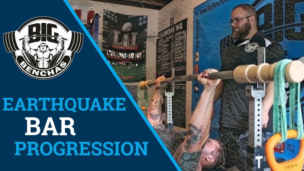 Using The Earthquake Bar For A Stronger Bench Press! (Instability ...