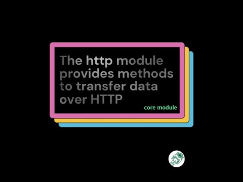 002 - Hands-on - use 'http' module to create a server in Node.js - YouTube