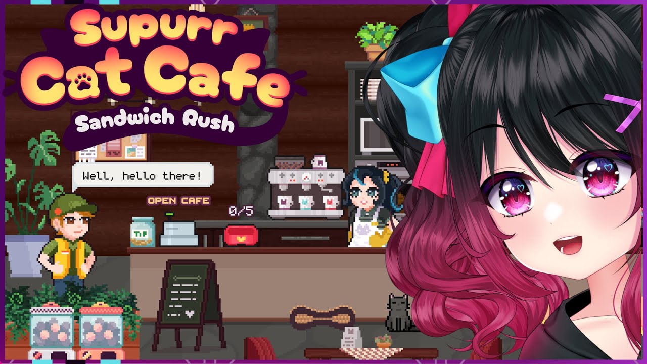 Indie Games Chat 🎀 Supurr Cat Cafe: Sandwich Rush 🎀 01/18/25 VOD - YouTube