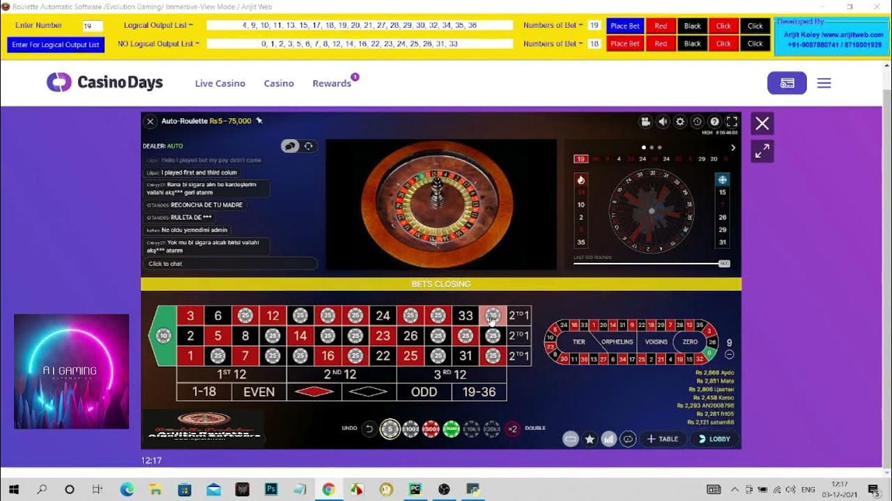 Roulette Automatic Number Prediction Software | Roulette AI Prediction ...