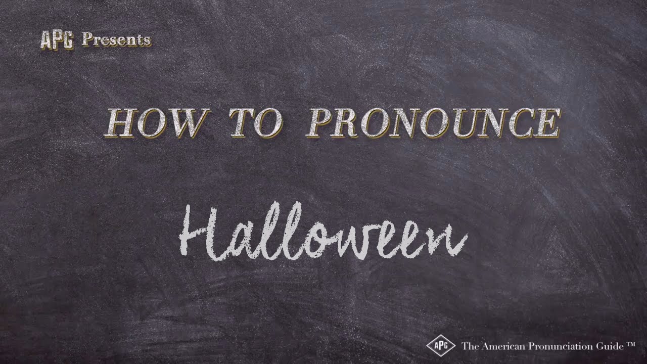 How To Pronounce Halloween Real Life Examples YouTube how-to-pronounce-halloween-real-life-examples-youtube