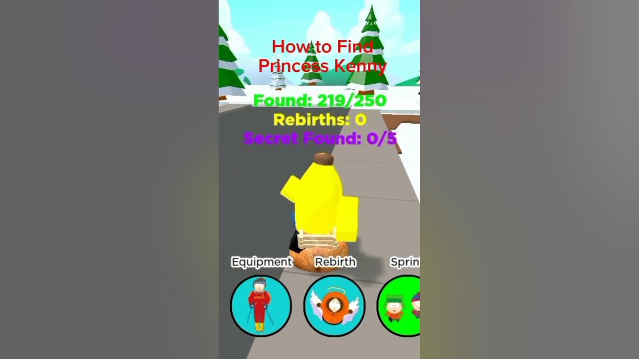 How To Find Princess Kenny Roblox Find The Sp Youtube
