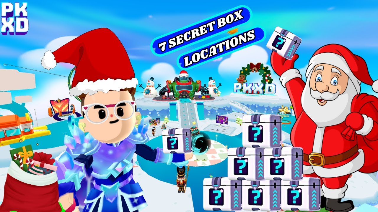 PKXD Christmas Update 2024: 7 Secret Box Locations (NO BUG) - YouTube