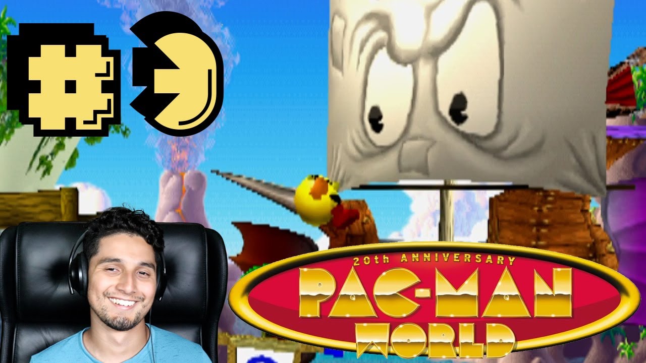 Pac Man World PS1 Gameplay Part 3 | The Ship is Alive! - YouTube