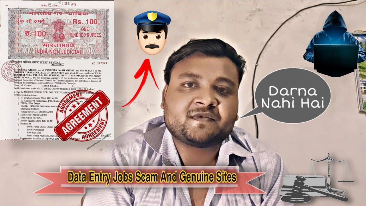 ₹80,000 Ka Court Notice Agya || Data Entry Jobs Scam || Real Experience ...