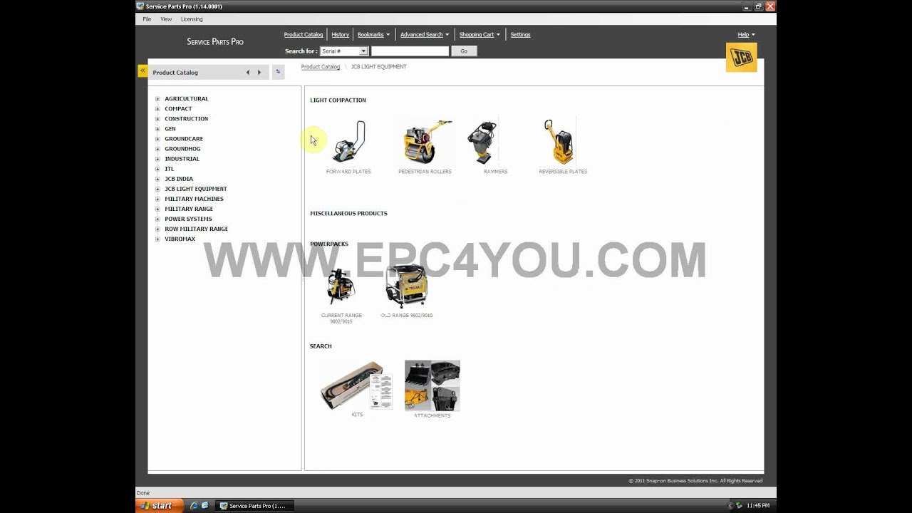 JCB Service Parts Pro download - YouTube