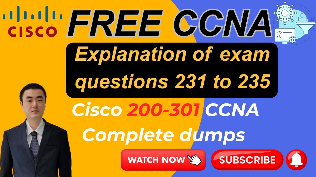Episode 24 | Free Dumps of CCNA | Explanation of CCNA Exam Questions ...