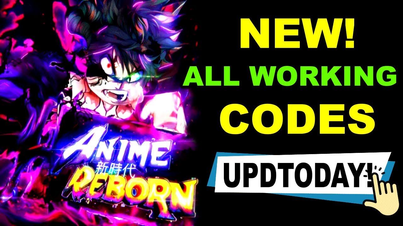 *NEW* ALL WORKING ANIME REBORN CODES TODAY! ROBLOX ANIME REBORN CODES ...