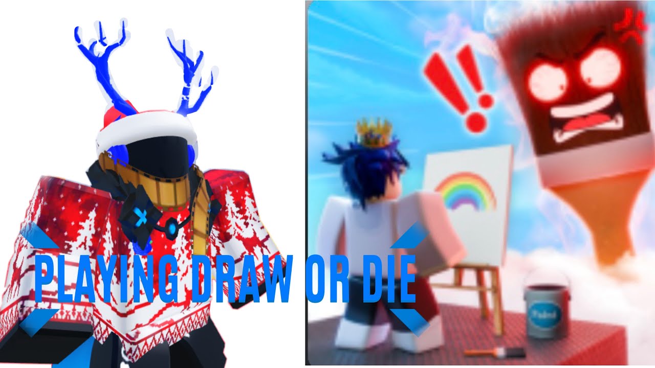 PLAYING DRAW OR DIE! (Roblox) 🎨 - YouTube