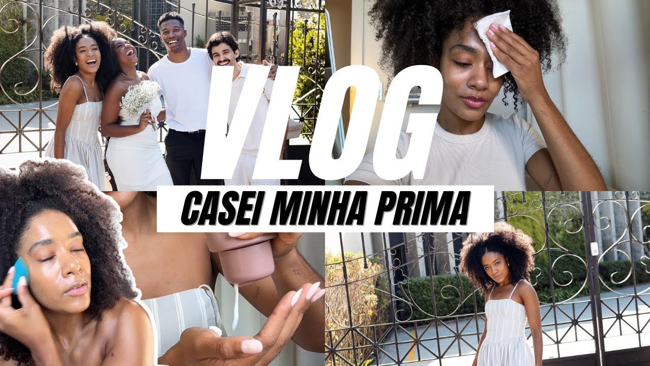 Casei Minha Prima Make Penteado E Meu Look De Madrinha 💍😭 Vlogs Da