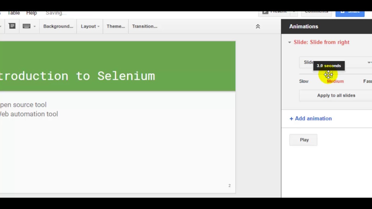 How To Set Timer For Animations In Google Slides YouTube How To Set Timer For Animations In Google Slides YouTube