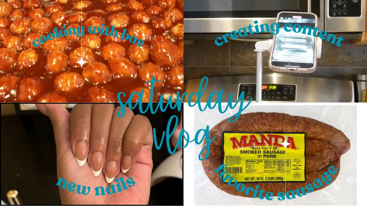 VLOG💅 | cooking with bae | bts creating content | trying to clean my ...