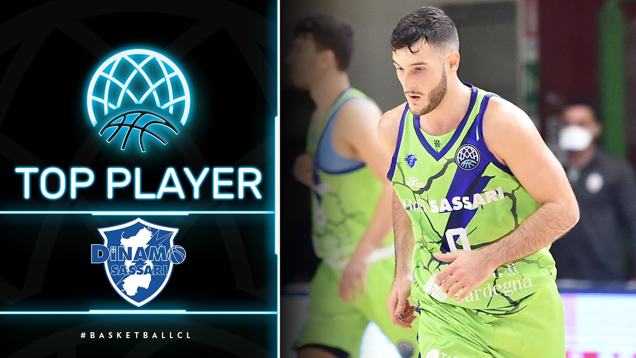 Marco Spissu • Hitting 6/9 threes! | Basketball Champions League 2020/ ...