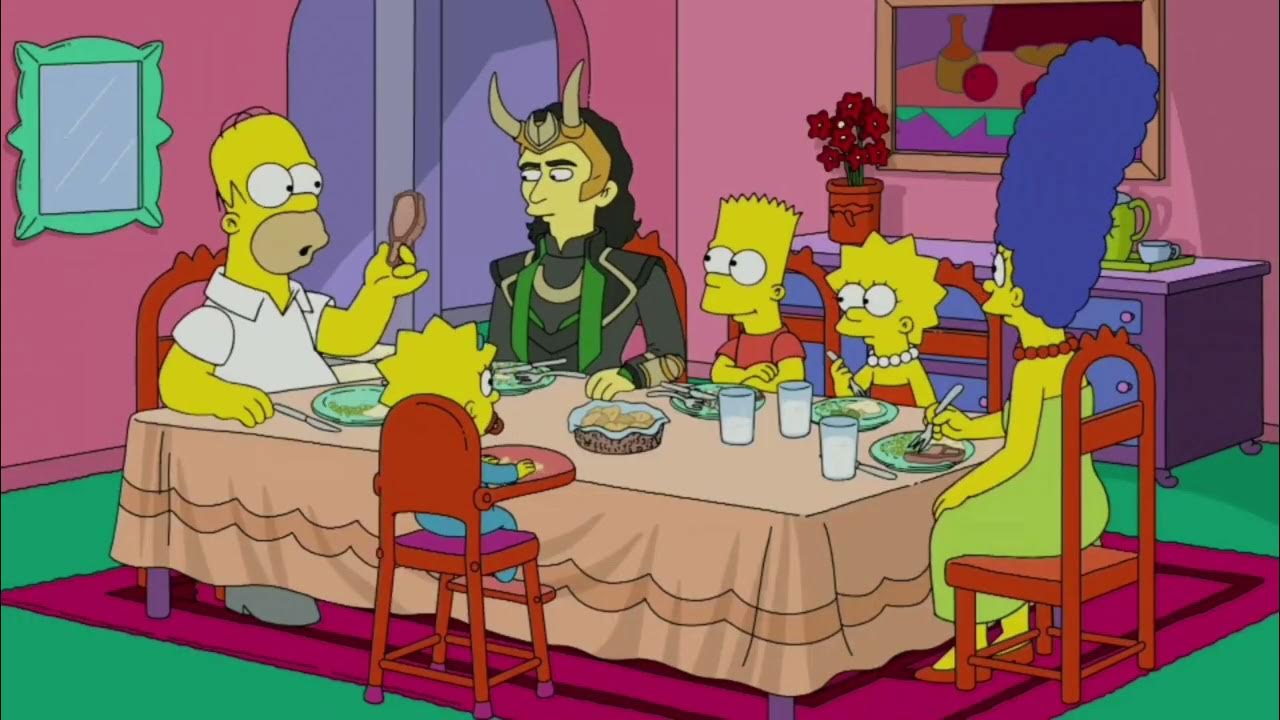 The Simpsons : Homers meet Loki - YouTube