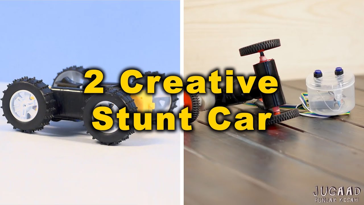 2 Creative Stunt Car - YouTube
