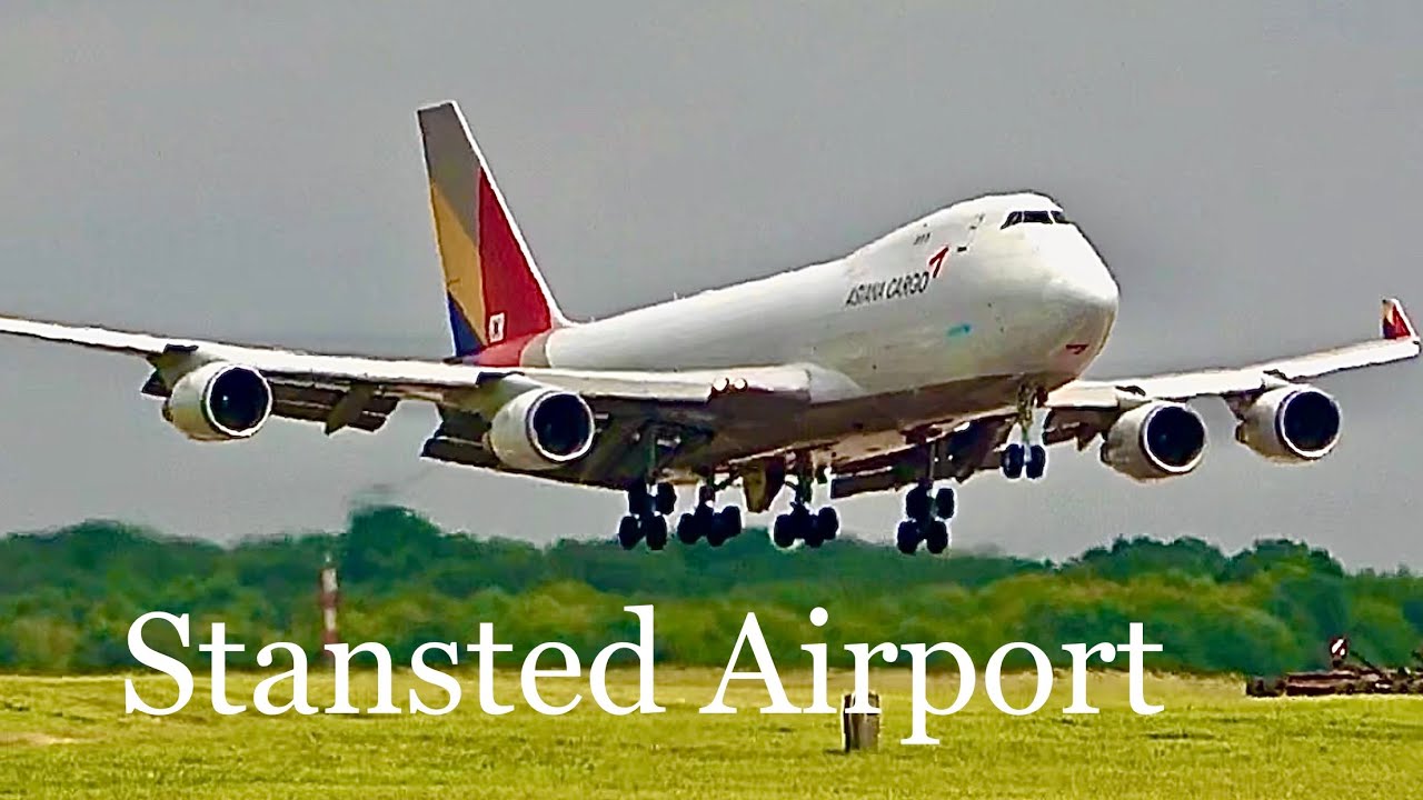 London Stansted Airport | Arrivals & Departure | Plane Spotting - YouTube