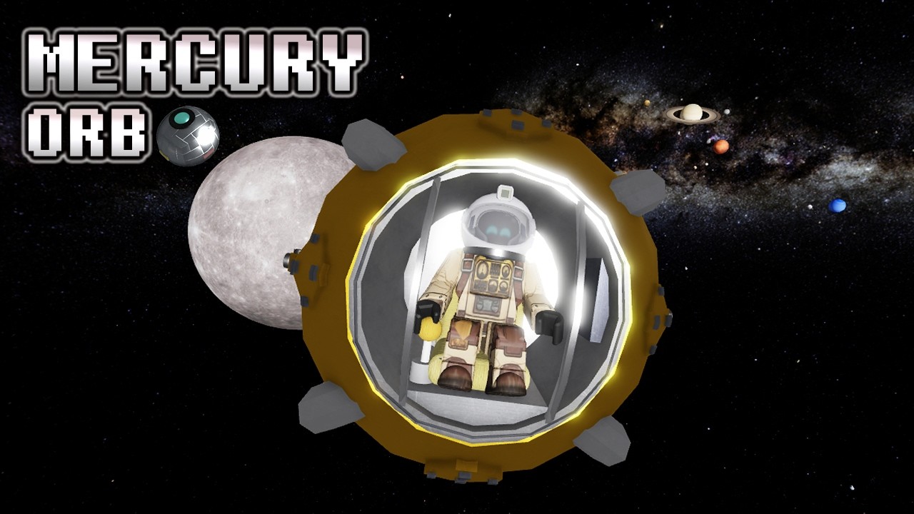 How to get MERCURY ORB Tutorial in Space Simulator on Roblox - YouTube