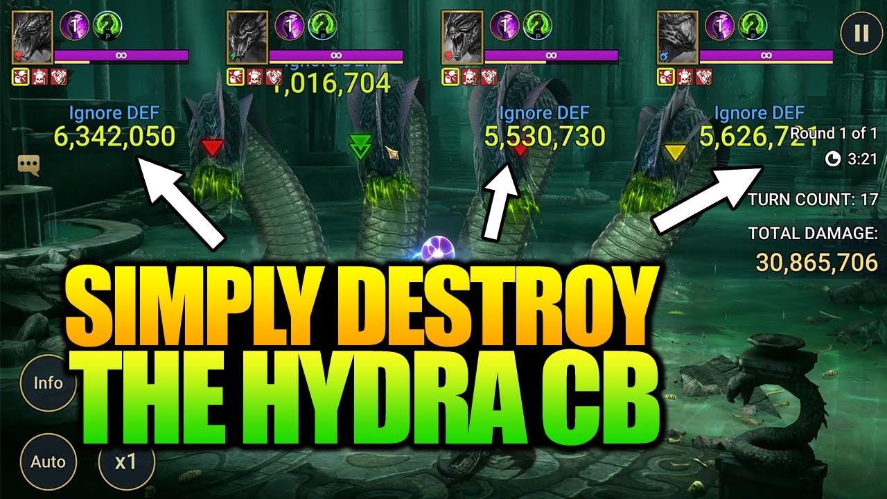 NEW WAY ON HOW TO GET INSANE DAMAGE ON THE HYDRA CLAN BOSS!! RAID ...