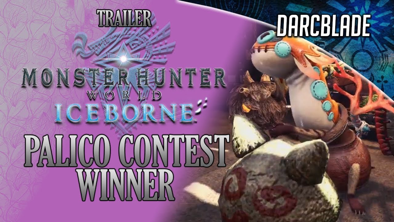 Palico Armor Contest Winner Trailer : MHW Iceborne - YouTube