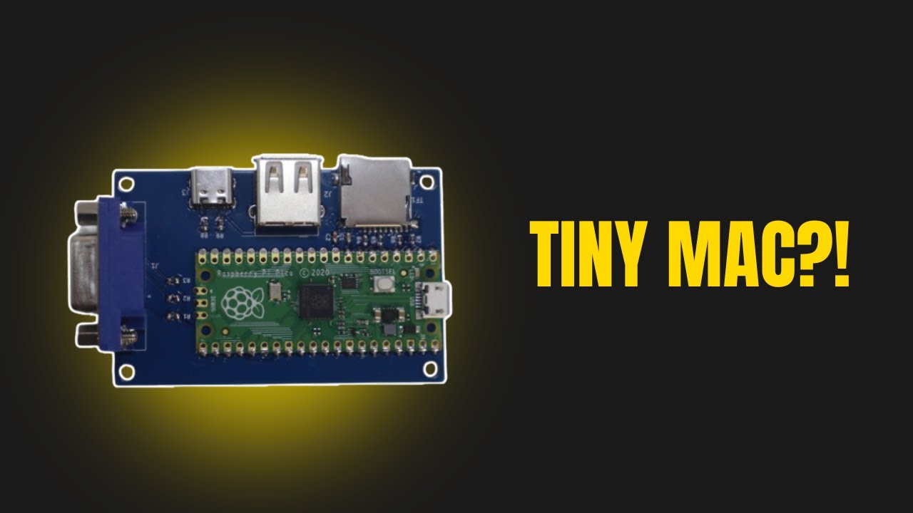 Pico Mac Kit – Turn a Raspberry Pi Pico Into a Mini Classic Mac (Full ...