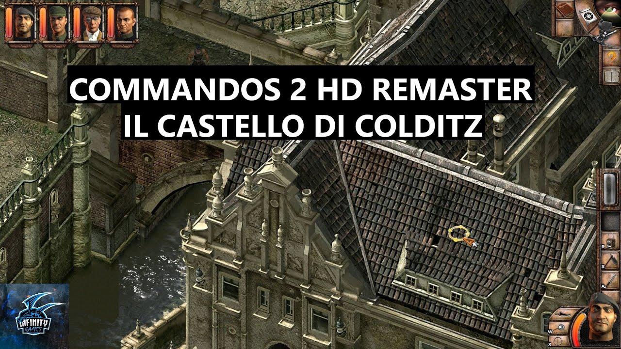 COMMANDOS 2 HD REMASTER - IL CASTELLO DI COLDITZ "GAMEPLAY ITA [1080p ...