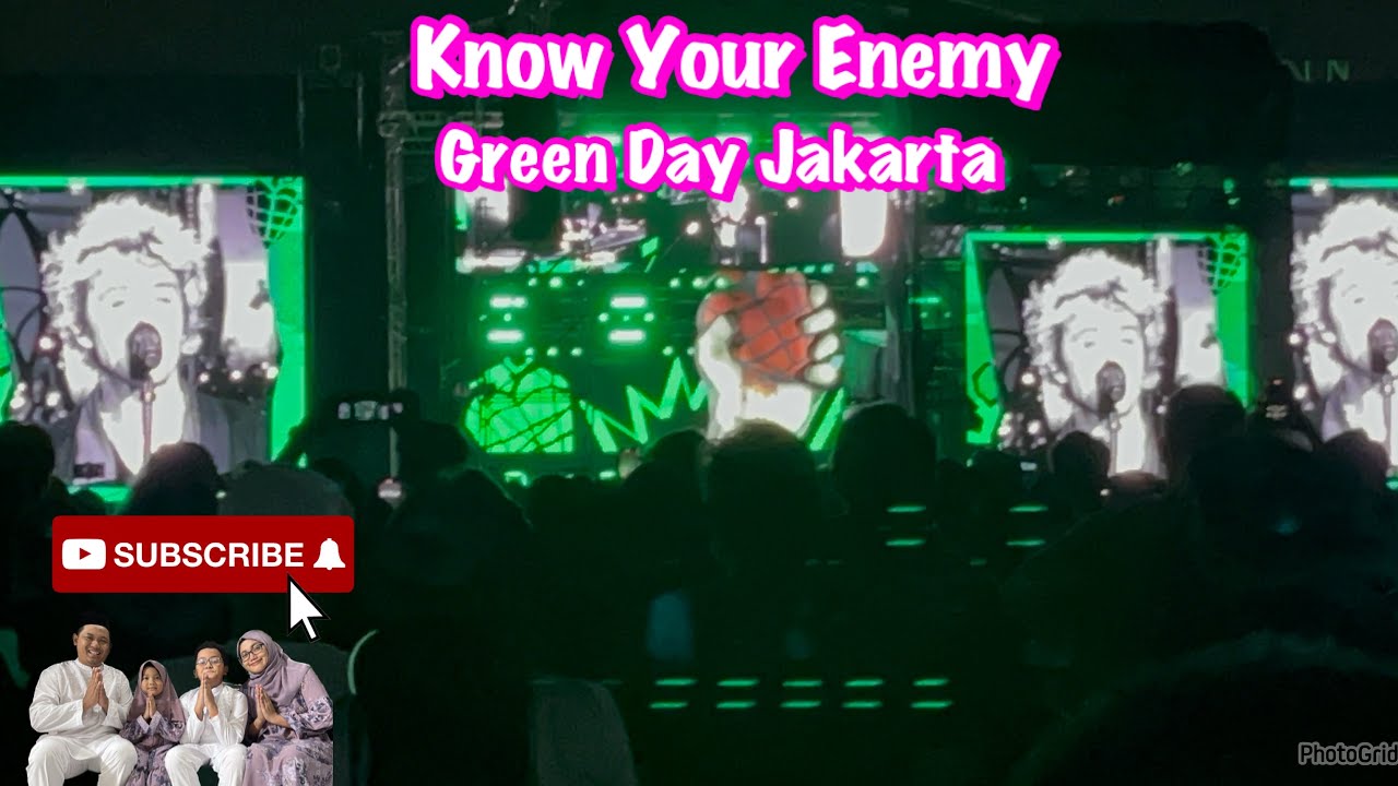 Know Your Enemy - Green Day Live in Jakarta - YouTube
