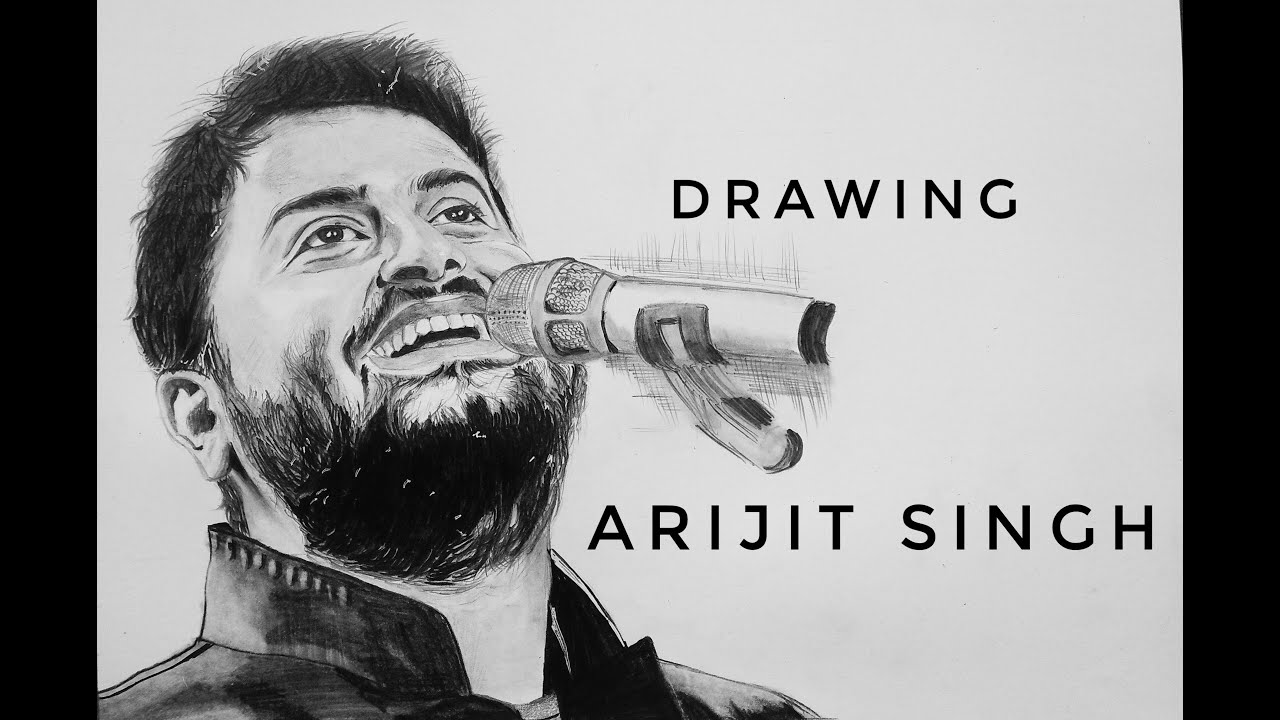 Drawing arijit singh - Timelapse sketching - with Arijit singh mashup ...