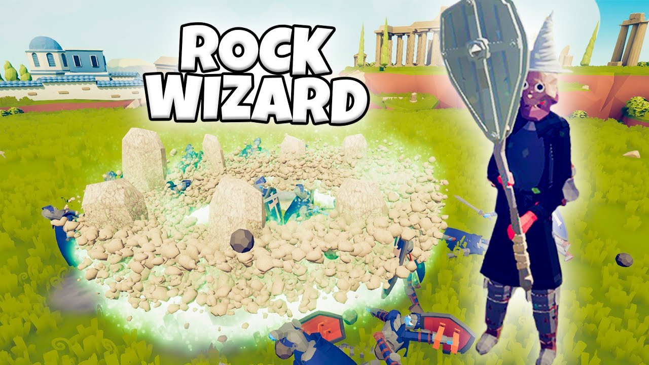 ROCK WIZARD VS EVERY FACTION. RPG TABS | MODDED GAMEPLAY - YouTube