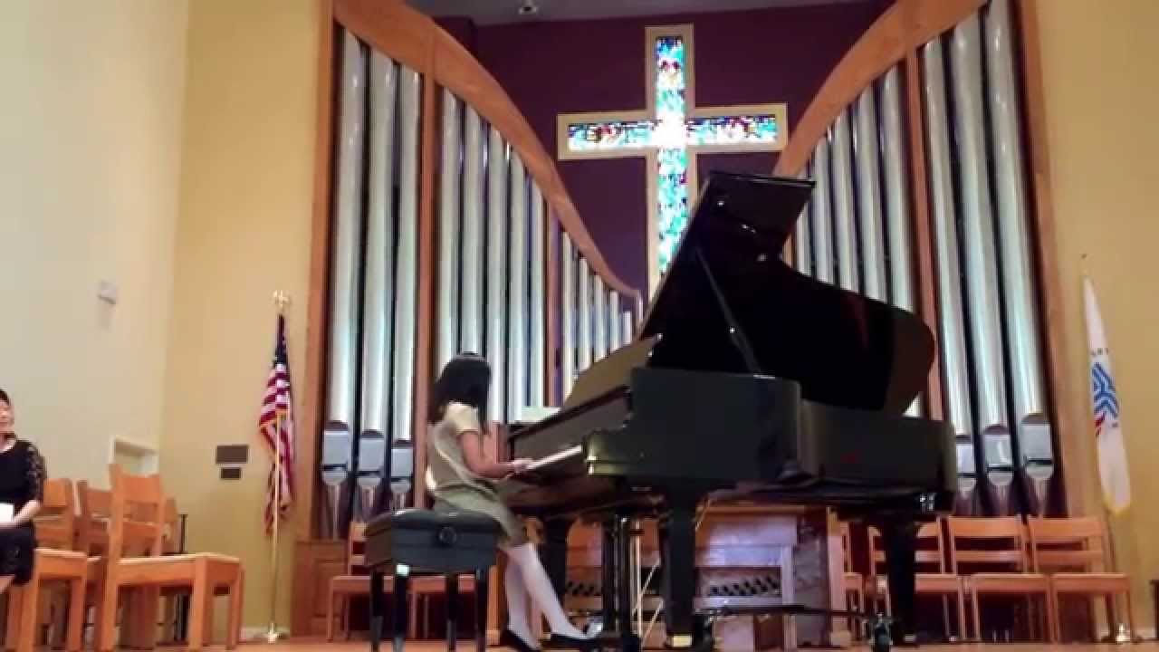 Renee 2015 piano recital--well done!! - YouTube