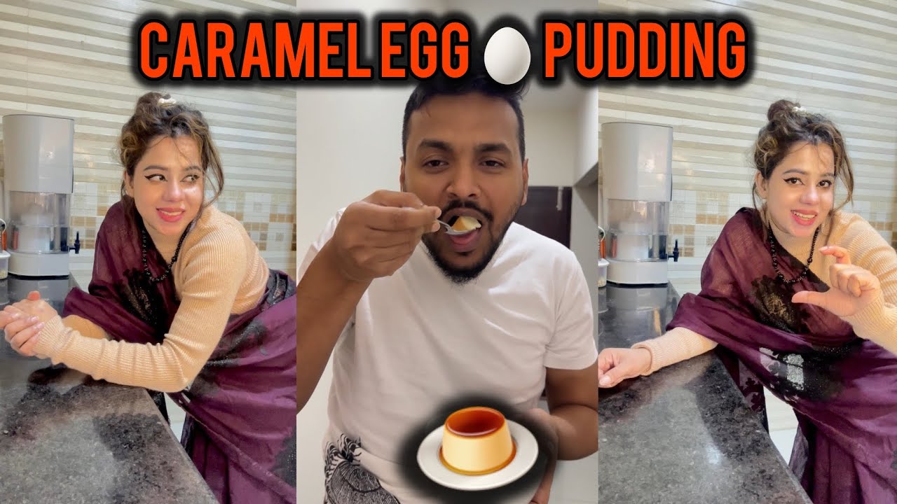 আমার বানানো Caramel Egg 🥚 Pudding🍮খেয়ে আমার জামাই রিভিউ দিলো 😊 Sheikh ...