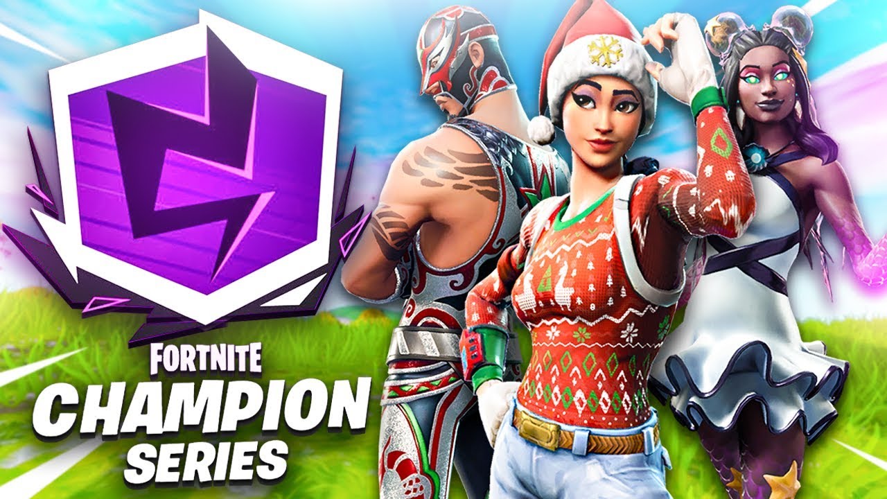 Epic win in the Finals Fortnite Trios Champion Series - YouTube