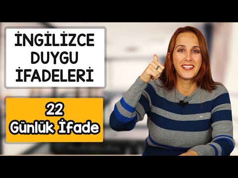 DUYGULAR ÜZERİNE İNGİLİZCE KELİMELER | İngilizce Kelime Dağarcığını Geliştir!