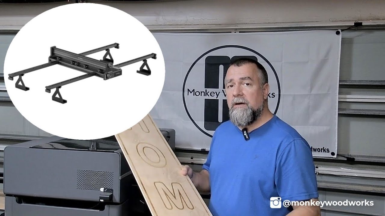 How to use the xTool P2 Automatic Conveyor - YouTube