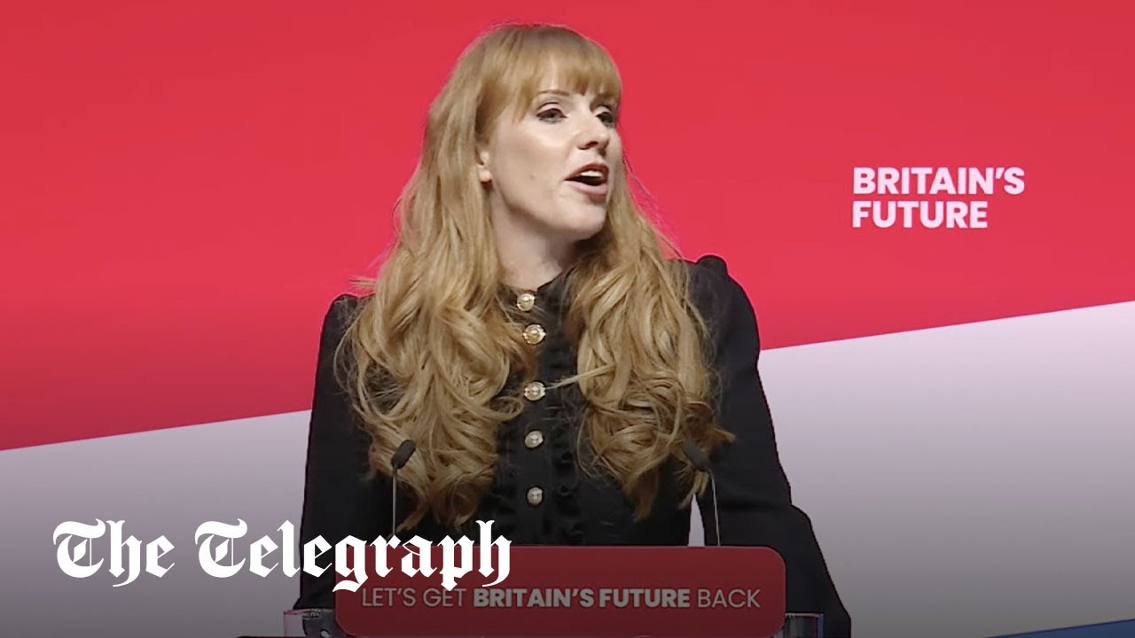 In full: Angela Rayner addresses the 2023 Labour Party conference - YouTube